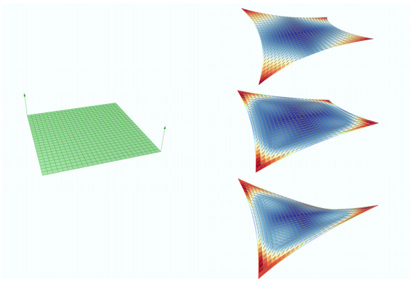 A computational framework for the design of tensile structures