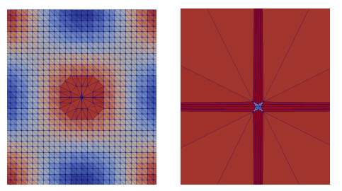 A locally modified finite element method for a Stokes interface problem