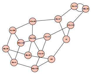 Loops, multi-edges and collisions in supersingular isogeny graphs