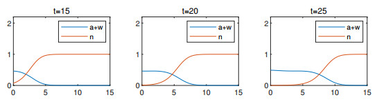 Modeling bacterial traveling wave patterns with exact cross-diffusion ...