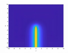 On a 2D transmission problem with singularity at the interface modeling ...