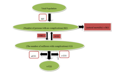 Mathematical model of diabetes and its complication involving ...