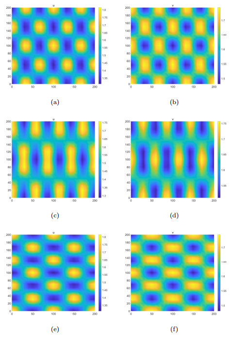 Pattern formation of Brusselator in the reaction-diffusion system