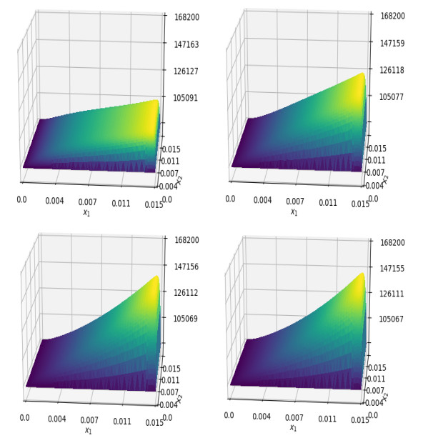Numerical simulation of a time dependent lubrication problem arising in ...