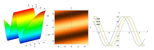 Novel exact solutions and conserved vectors of the first extended ...
