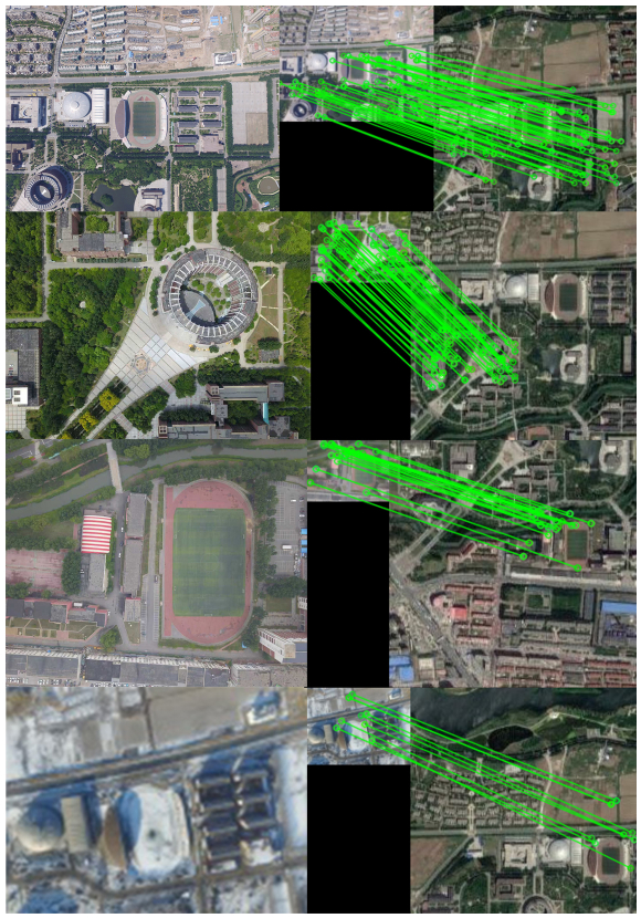 Rotation and seasonal invariant UAV-satellite image matching via polar ...