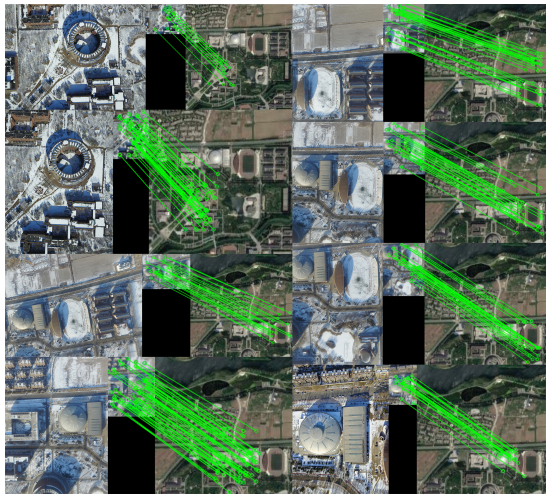 Rotation and seasonal invariant UAV-satellite image matching via polar ...