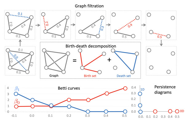 Dynamic topological data analysis of functional human brain networks