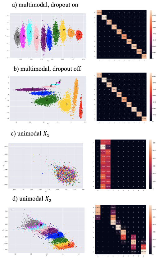 Unsupervised physics-informed disentanglement of multimodal data