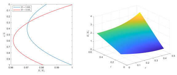 Rainfall infiltration: Direct and inverse problems on a linear ...