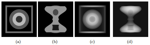 A variational method for Abel inversion tomography with mixed Poisson ...
