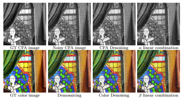 How to best combine demosaicing and denoising?