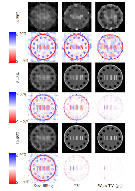 A Wasserstein distance and total variation regularized model for image reconstruction problems