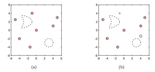 Imaging an acoustic obstacle and its excitation sources from phaseless near-field data