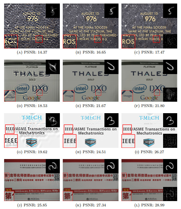 Blind image deblurring using kernel error for p -shrinkage operator optimization model