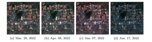 Fully-connected tensor network decomposition and group sparsity for multitemporal images cloud ...