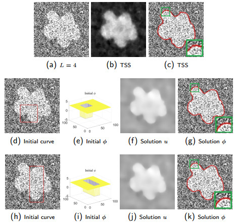 A variational image segmentation model with intensity correction in the presence of high level ...