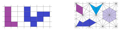 Examples of non-scattering inhomogeneities