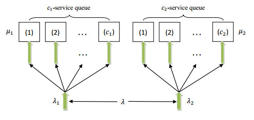 The setting and optimization of quick queue with customer loss