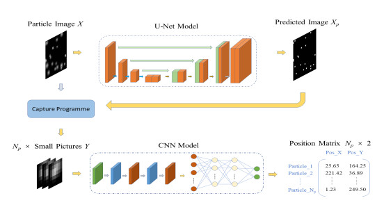 Particle identification in particle tracking velocimetry using two ...