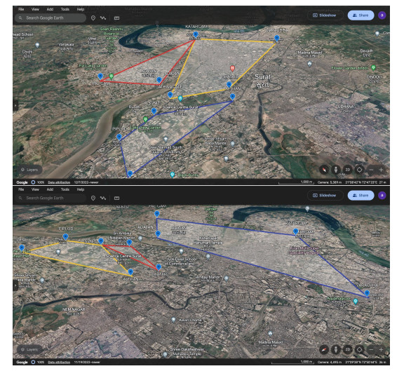 Sustainable multi-depot multiple travelling salesman problem by robust ...