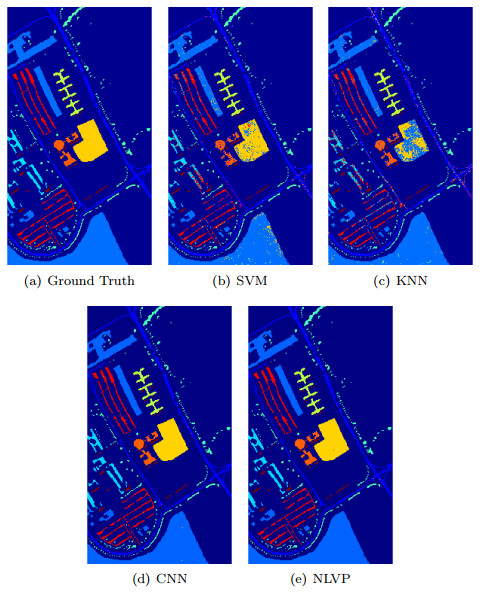 Semi-Supervised classification of hyperspectral images using discrete ...